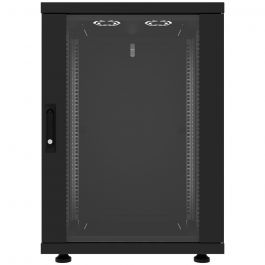 Canovate ECO Floor-standing Rack Cabin 22U 60x80 Flat Pack | DATAFLOW