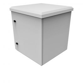 Canovate Outdoor Pillar 16U 60x60, Wallmount, Ventilation, IP65 | DATAFLOW